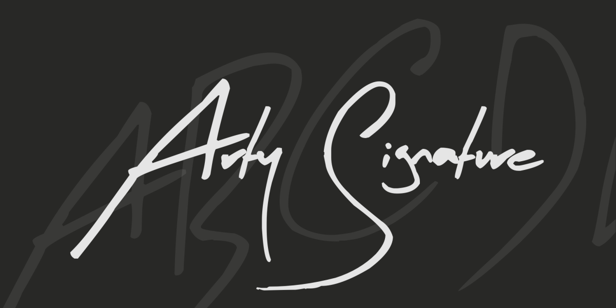 Arty Signature Font · 1001 Fonts