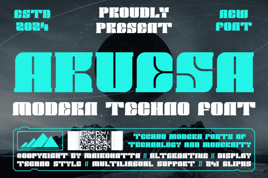 ARUESA Font · 1001 Fonts