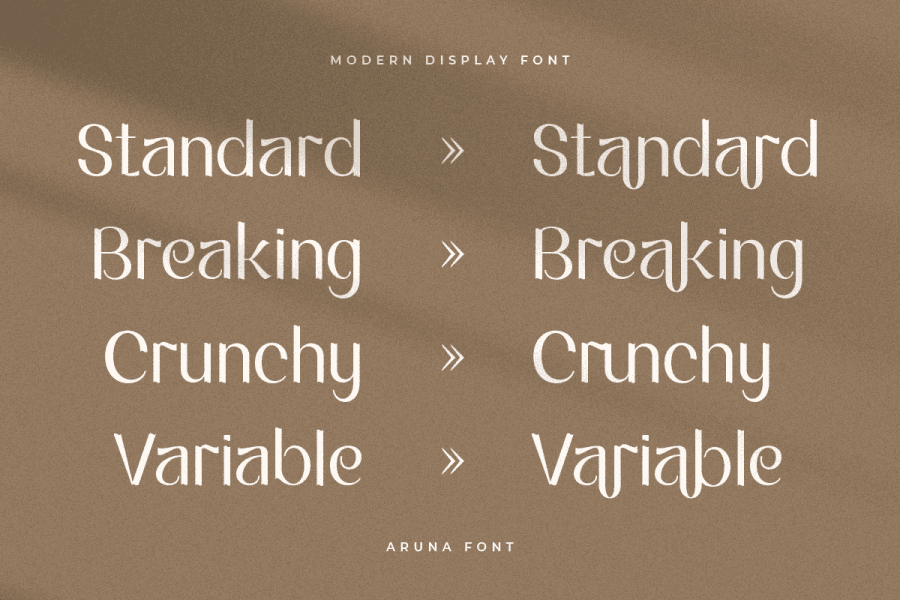 Aruna Font · 1001 Fonts