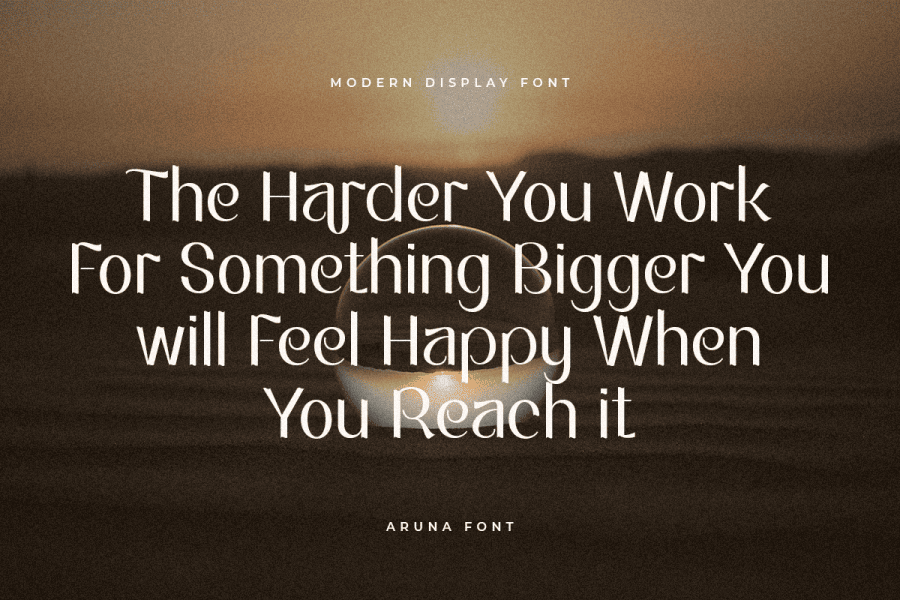 Aruna Font · 1001 Fonts
