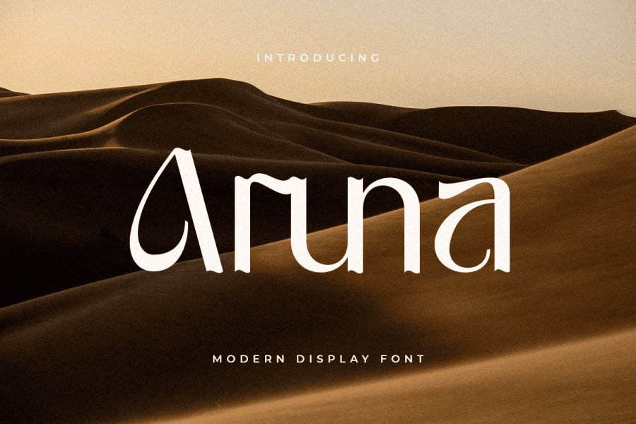 Aruna Font · 1001 Fonts