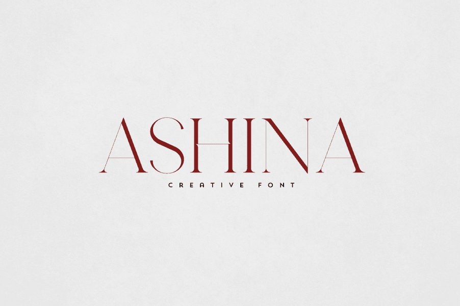 Ashina Font · 1001 Fonts