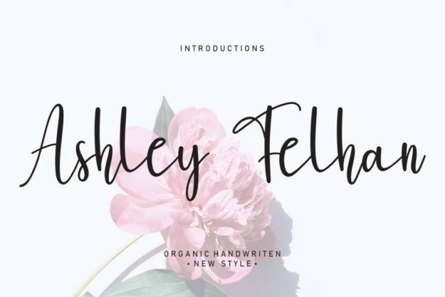 Ashley Felhan Font · 1001 Fonts