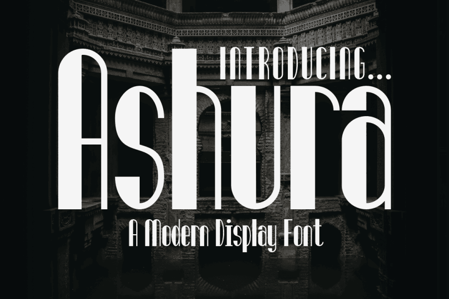 Ashura Font · 1001 Fonts