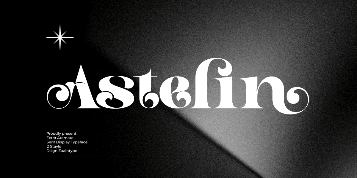 Astelin Font Family · 1001 Fonts