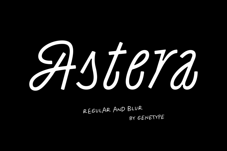 Astera Font Family · 1001 Fonts