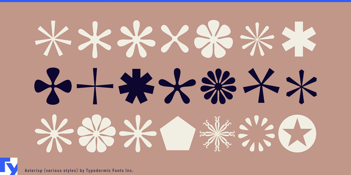 Asterisp Font Family · 1001 Fonts