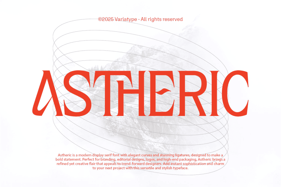 Astheric Font · 1001 Fonts
