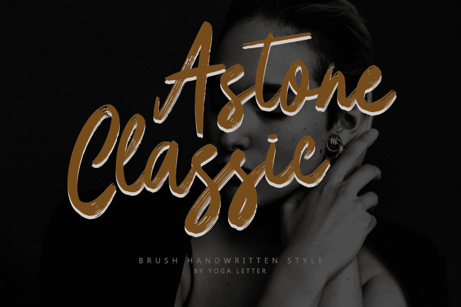 Astone Classic Demo Font · 1001 Fonts