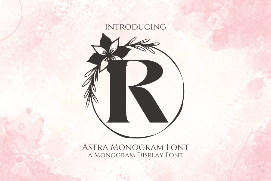 Astra Monogram Font · 1001 Fonts