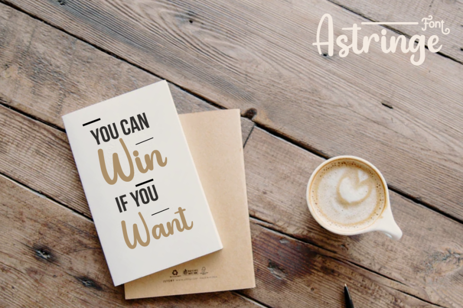 Astringe Font · 1001 Fonts