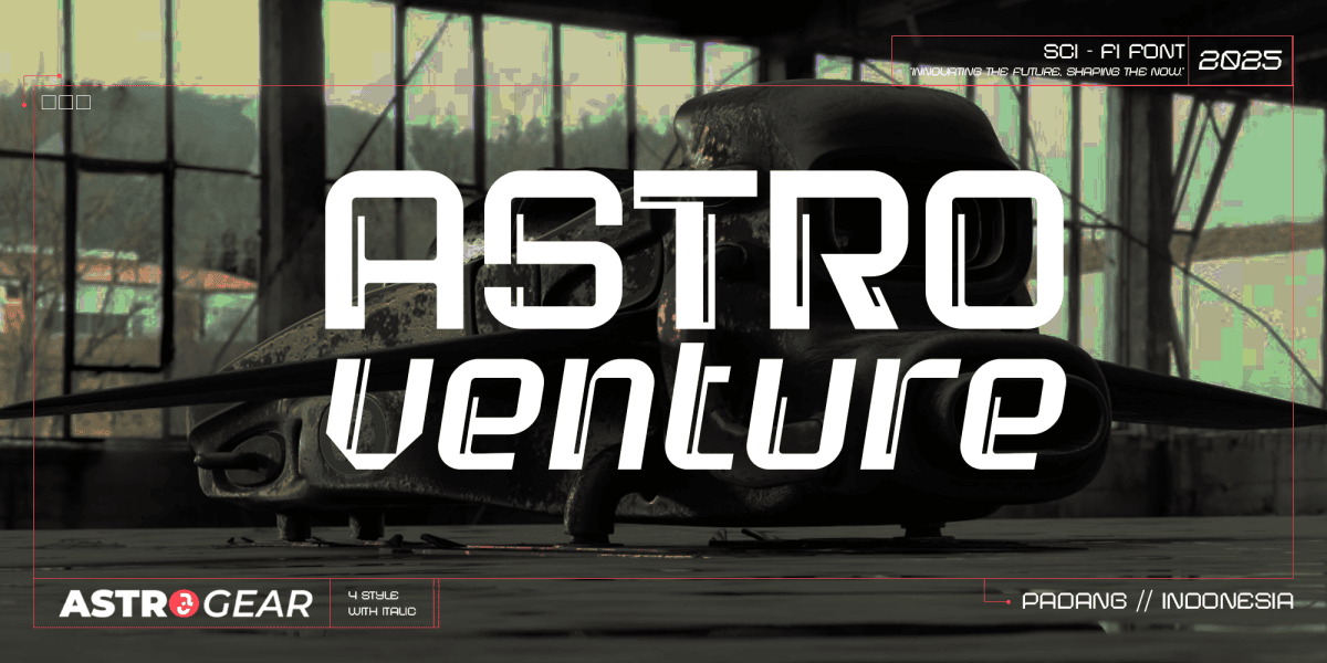 Astro Venture Font Family · 1001 Fonts