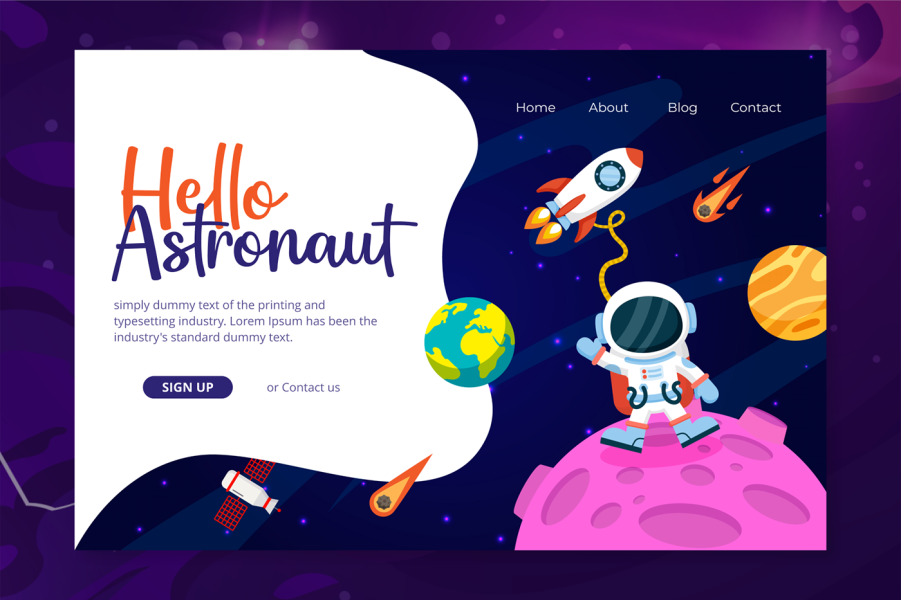 2 Free Astronaut, Display, Fun Fonts · 1001 Fonts