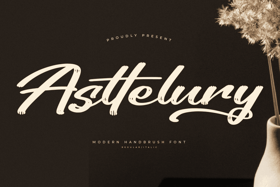 Asttelury DEMO VERSION Font Family · 1001 Fonts