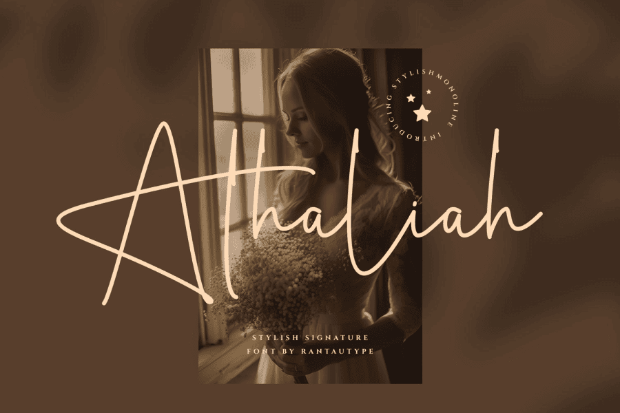 Athaliah Font · 1001 Fonts