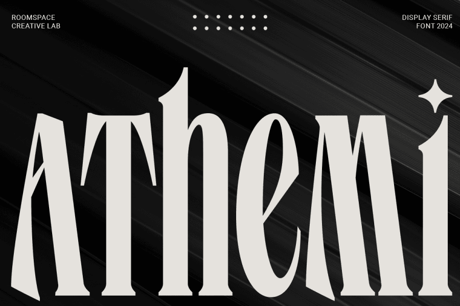 Athemi DEMO VERSION Font · 1001 Fonts