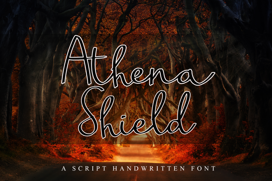 Athena Shield Font · 1001 Fonts