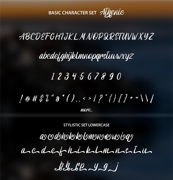Athenic Font · 1001 Fonts