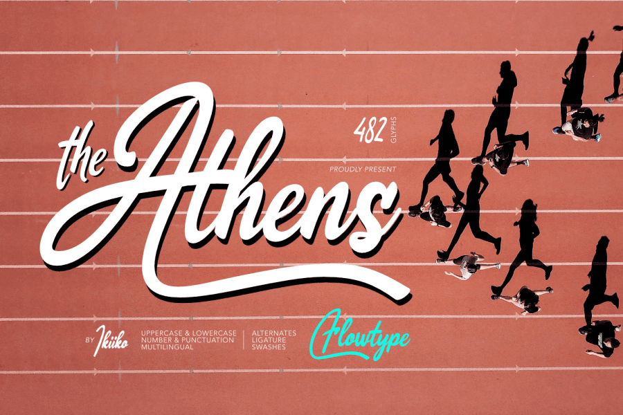Athens Font · 1001 Fonts