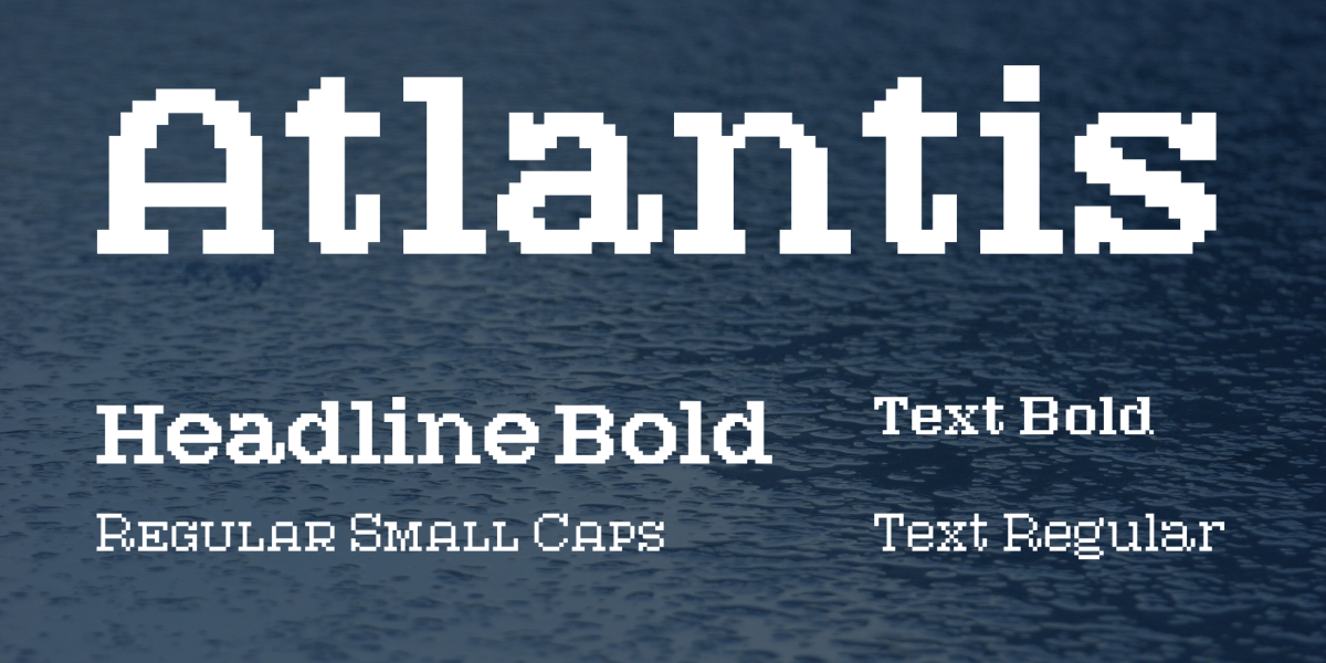 Atlantis Font Family · 1001 Fonts