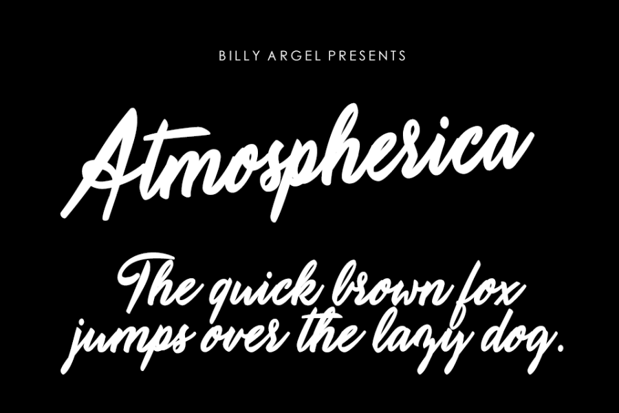 Atmospherica Personal Use Font · 1001 Fonts