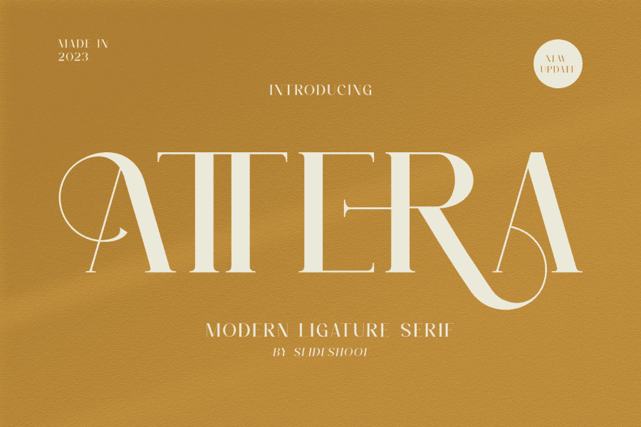 Attera Font · 1001 Fonts