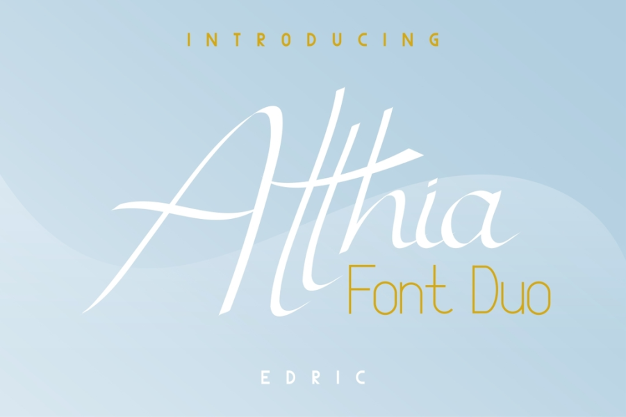 Atthia Demo Font Family · 1001 Fonts