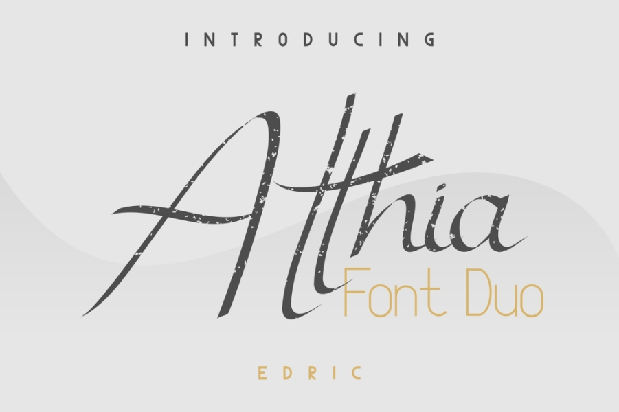 Atthia Demo Font Family · 1001 Fonts