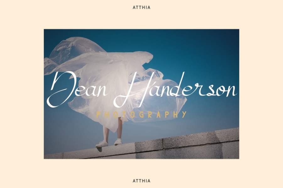 Atthia Demo Font Family · 1001 Fonts