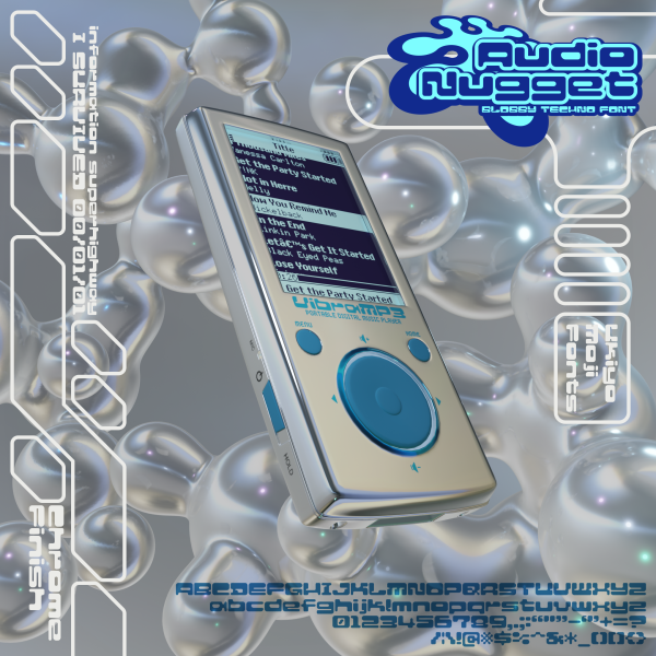 Audio Nugget Font · 1001 Fonts