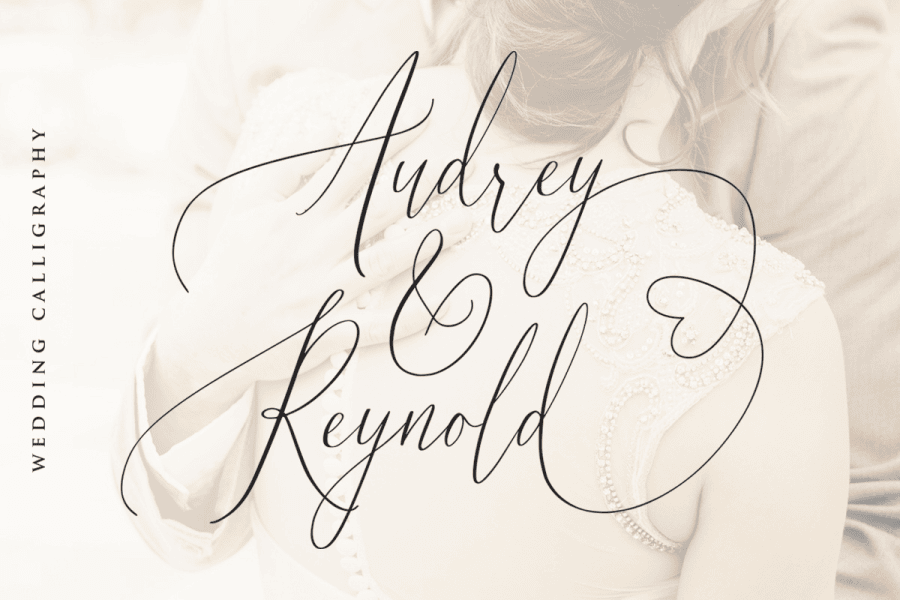 Audrey and Reynold Font · 1001 Fonts