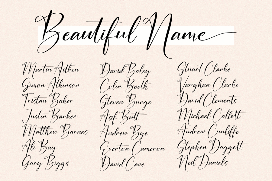 Auristtela Patricia Font Family · 1001 Fonts