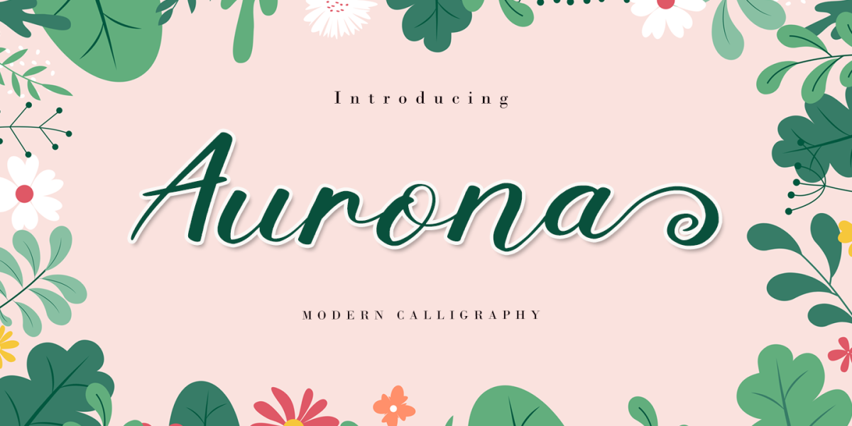 Aurona Font · 1001 Fonts