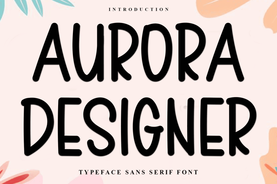 Aurora Designer Font · 1001 Fonts