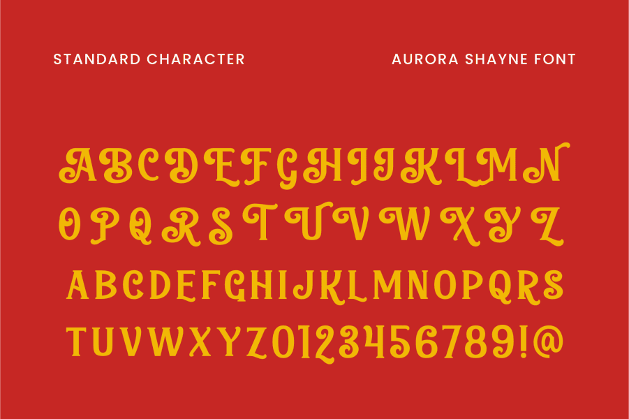 Aurora Shayne Demo Font · 1001 Fonts