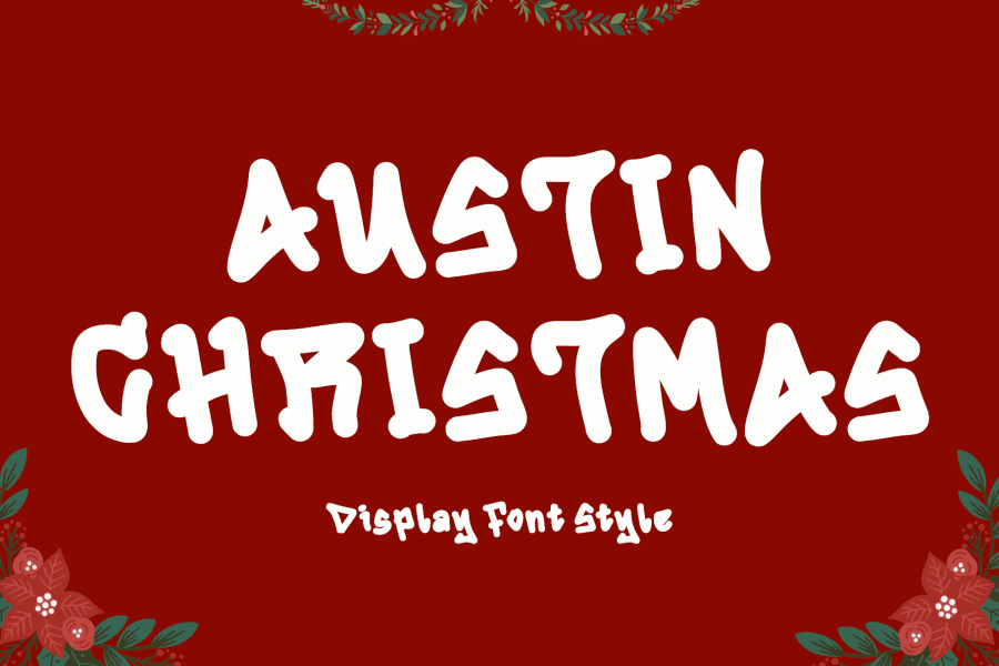 Austin Christmas Demo Font · 1001 Fonts