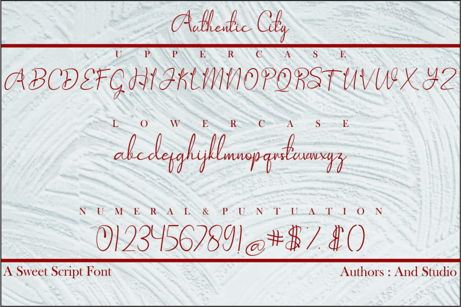 Authentic City Font · 1001 Fonts