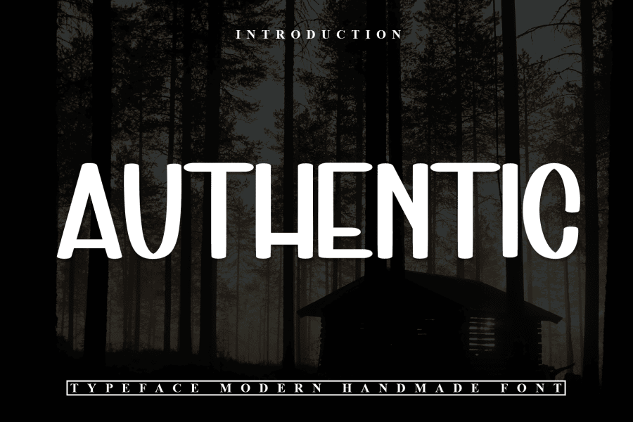 Authentic Font · 1001 Fonts