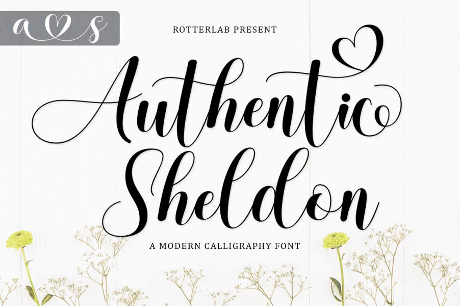 Authentic Sheldon Font · 1001 Fonts