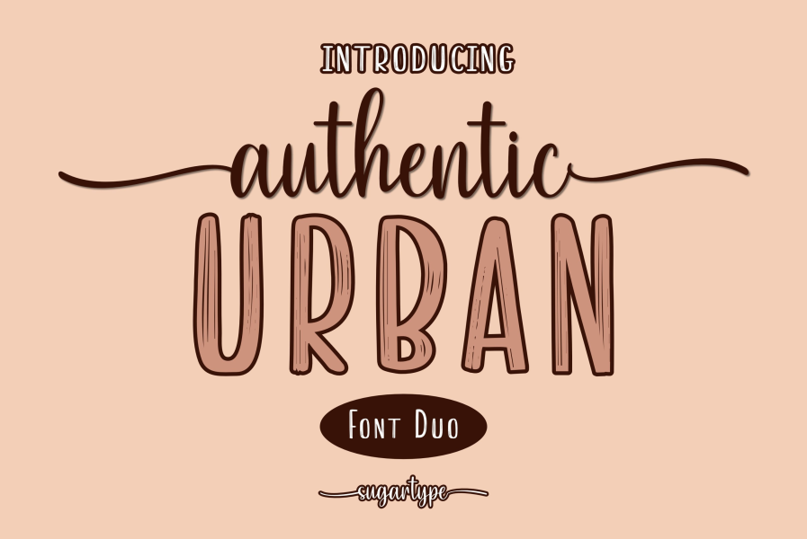 Authentic Urban Font Family · 1001 Fonts