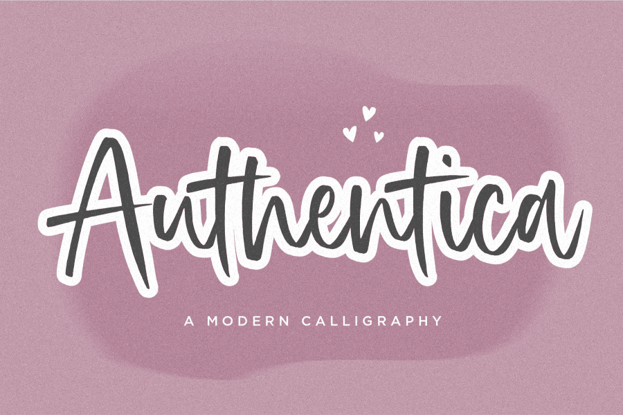 Authentica Font · 1001 Fonts