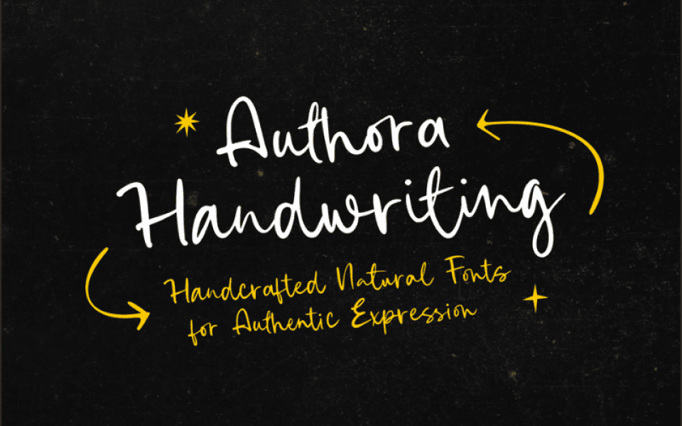Authora Handwriting Font · 1001 Fonts