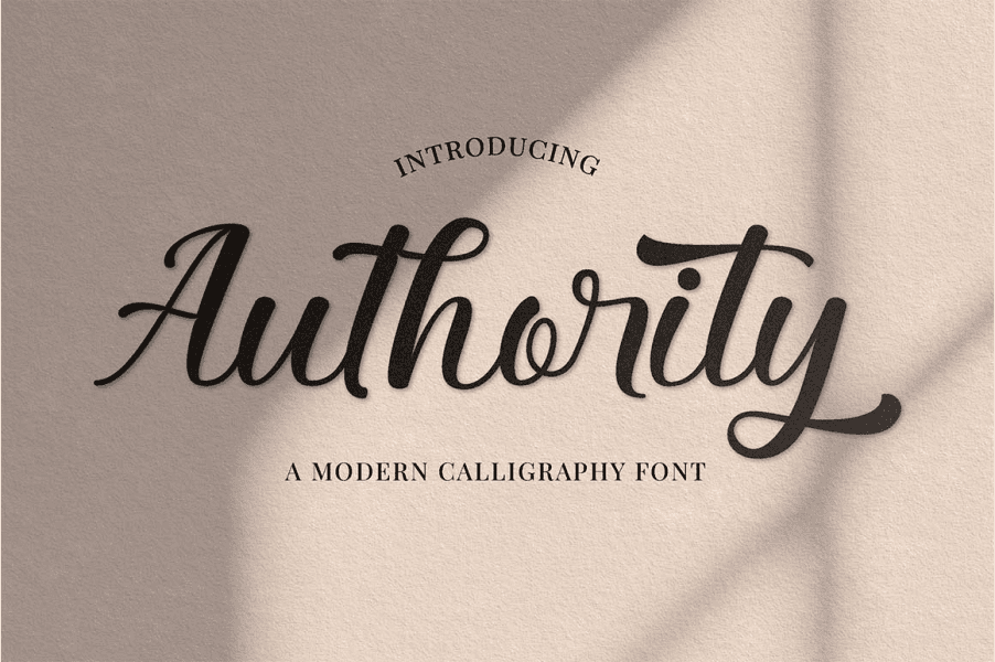 Authority Font · 1001 Fonts