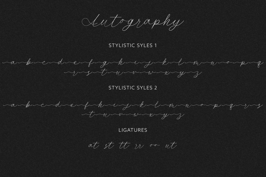 Autograph - Demo Font · 1001 Fonts