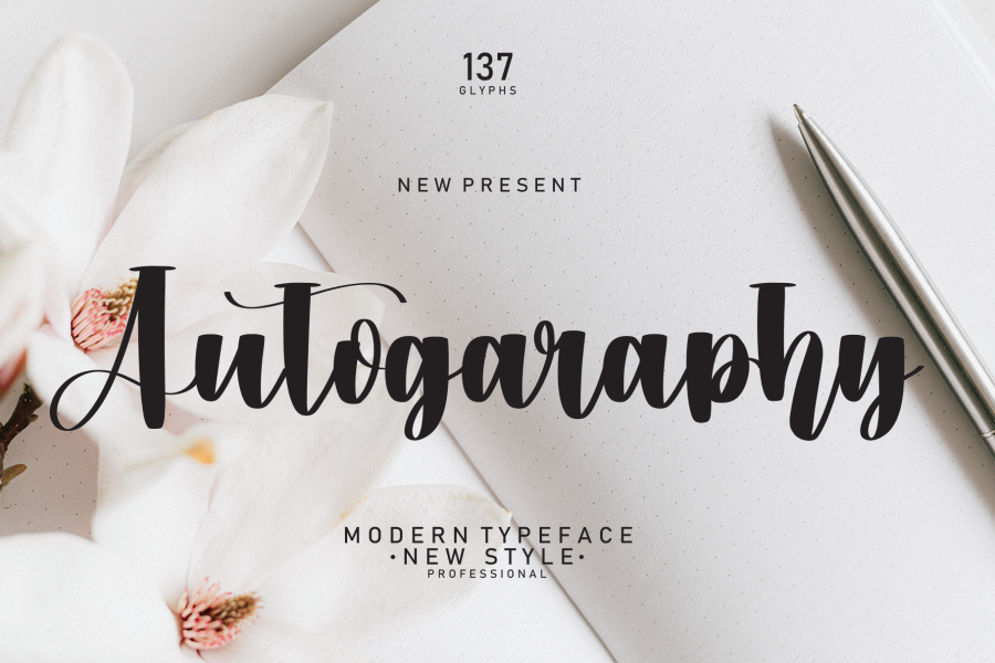 15 Free Brush, Brush Lettering, Calligraphy, Elegant, Handdrawn ...