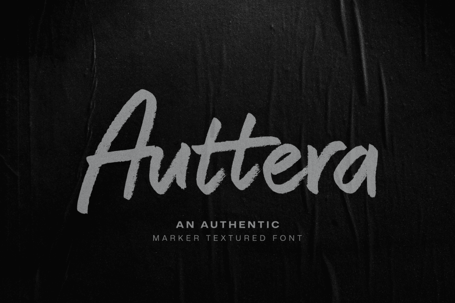 Auttera Font · 1001 Fonts