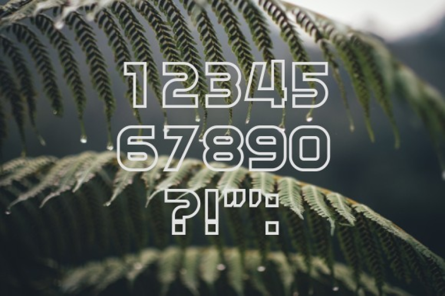 4 Free Caps Only, Outlined, Square Fonts · 1001 Fonts