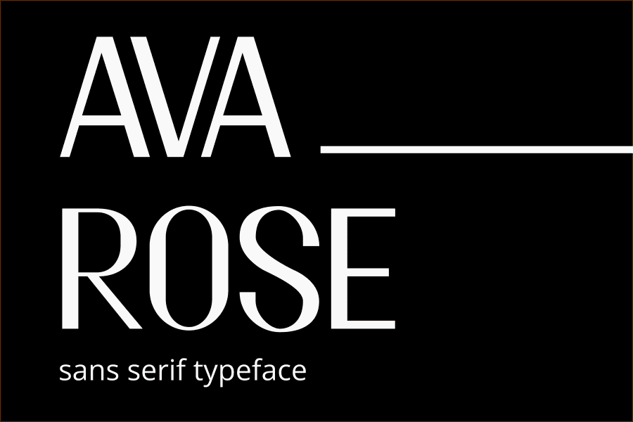 Avarose Font · 1001 Fonts