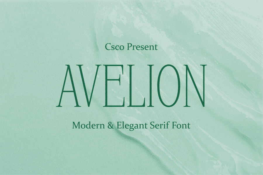 Avelion Demo Font · 1001 Fonts