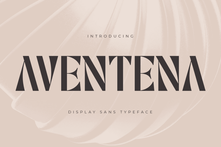 AVENTENA Font · 1001 Fonts